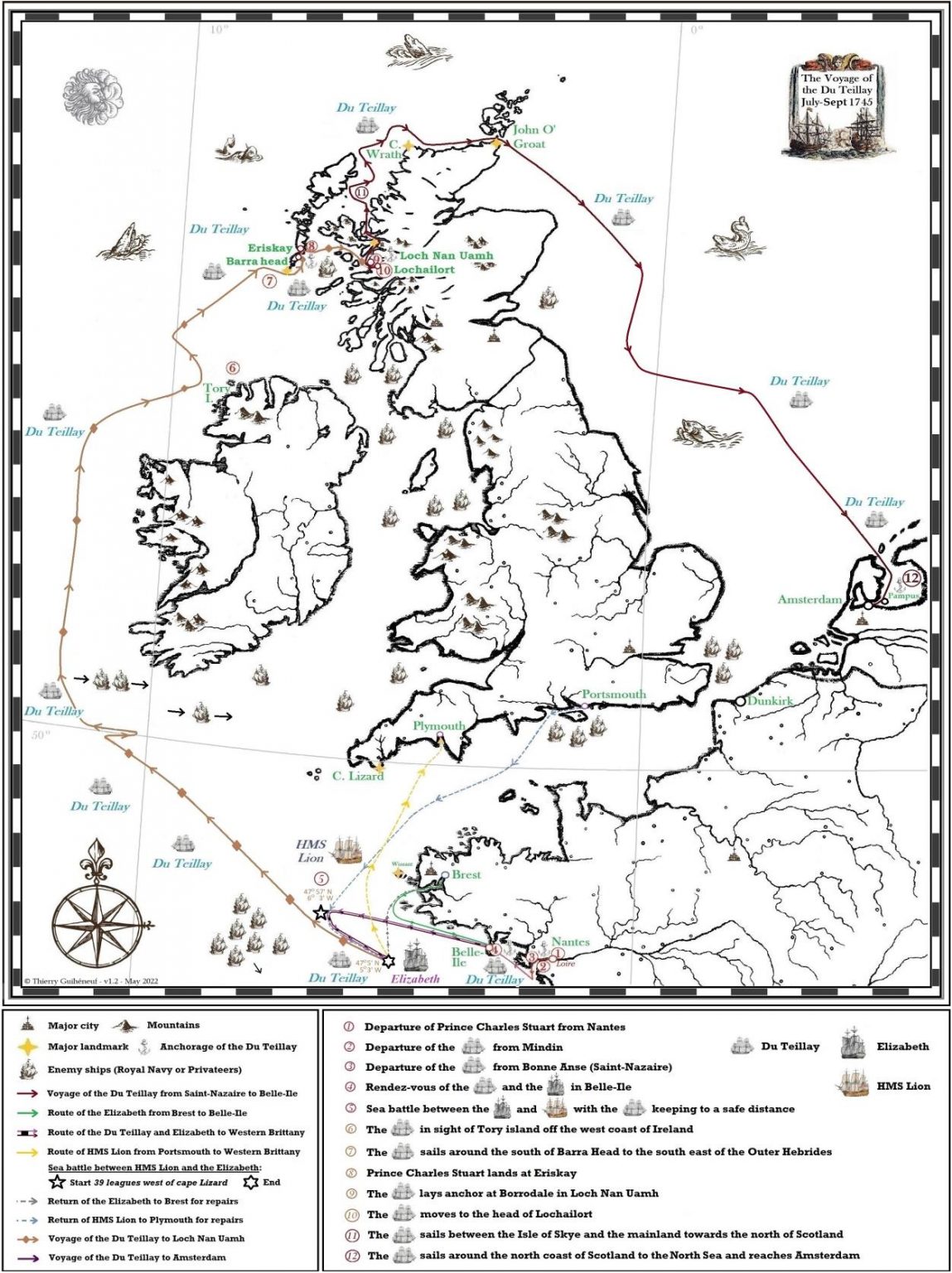 JACOBITE TRAIL OF BRITTANY - Jacobite Scotland
